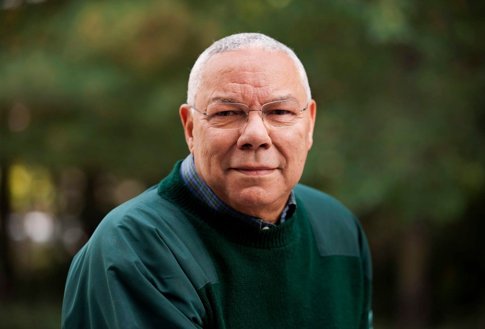 Colin Powell, four-star general and first black chairman of the Joint ...
